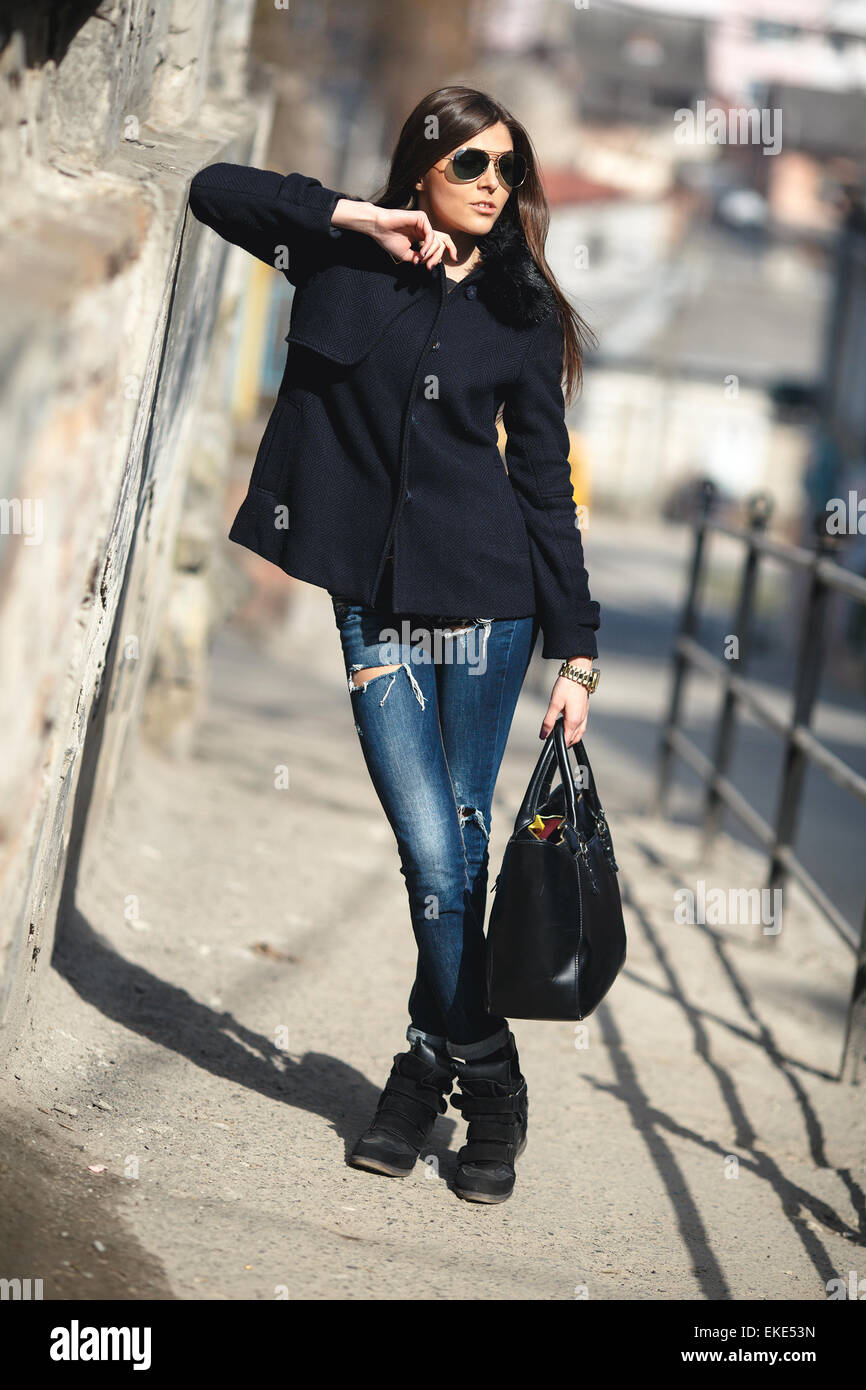 Posing pouch hi-res stock photography and images - Alamy