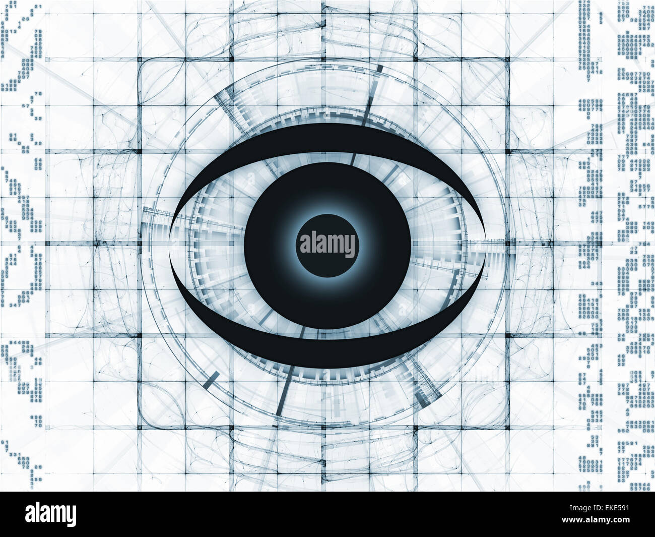 Abstract eye design hi-res stock photography and images - Alamy