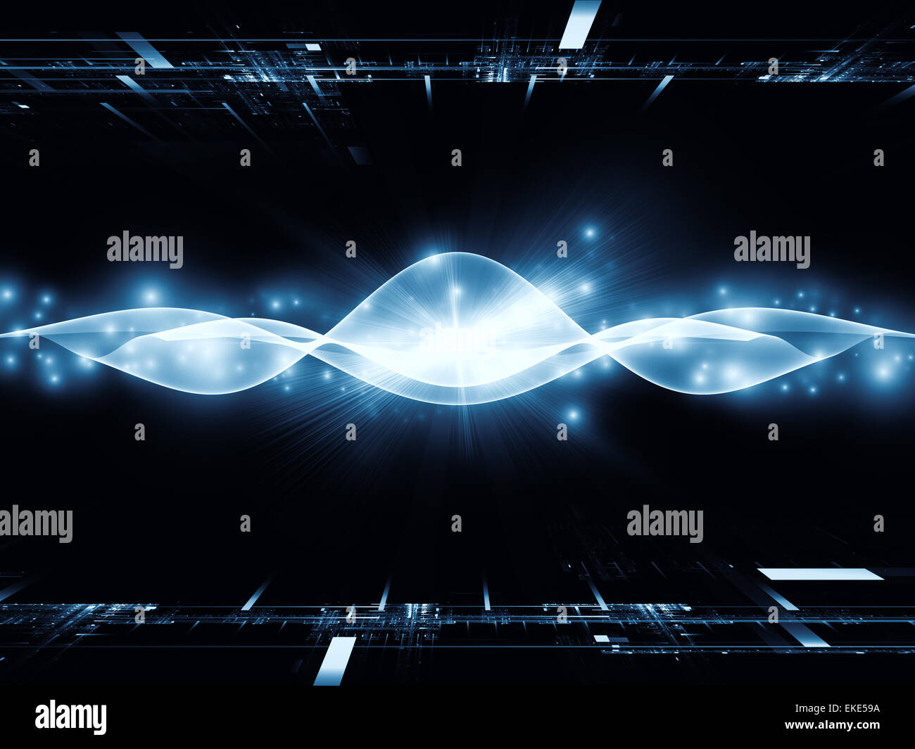 Lights of technology Stock Photo - Alamy