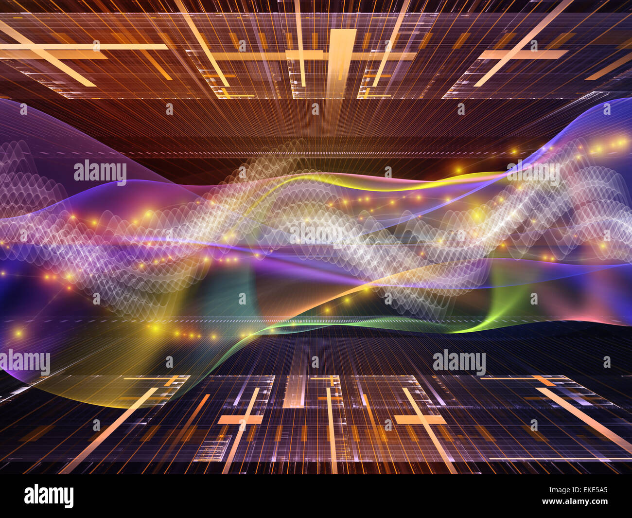 Sine Wave Propagation Stock Photo - Alamy