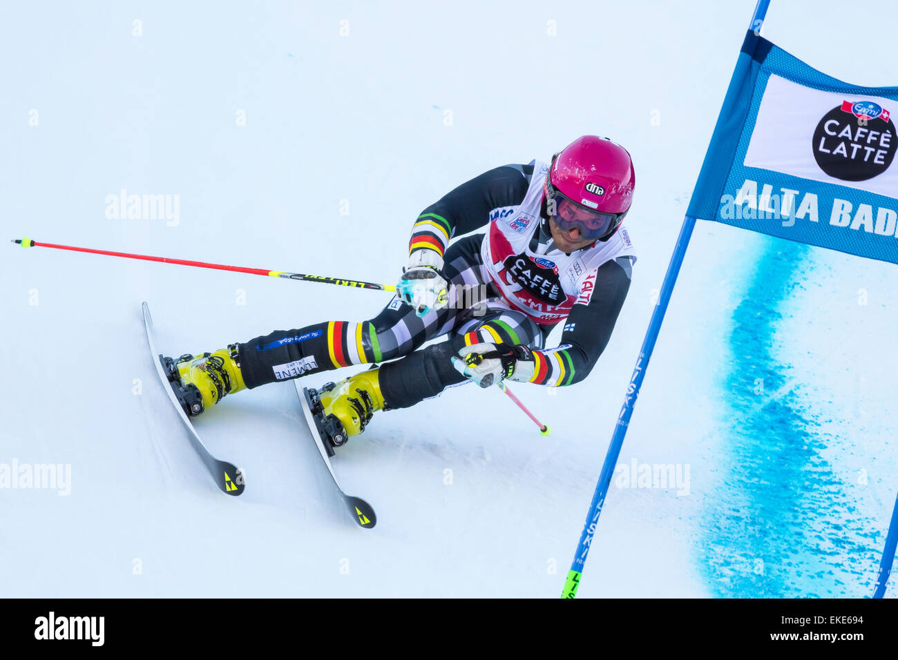 Val Badia, Italy 21 December 2014. SANDELL Marcus (Fin) competing in ...