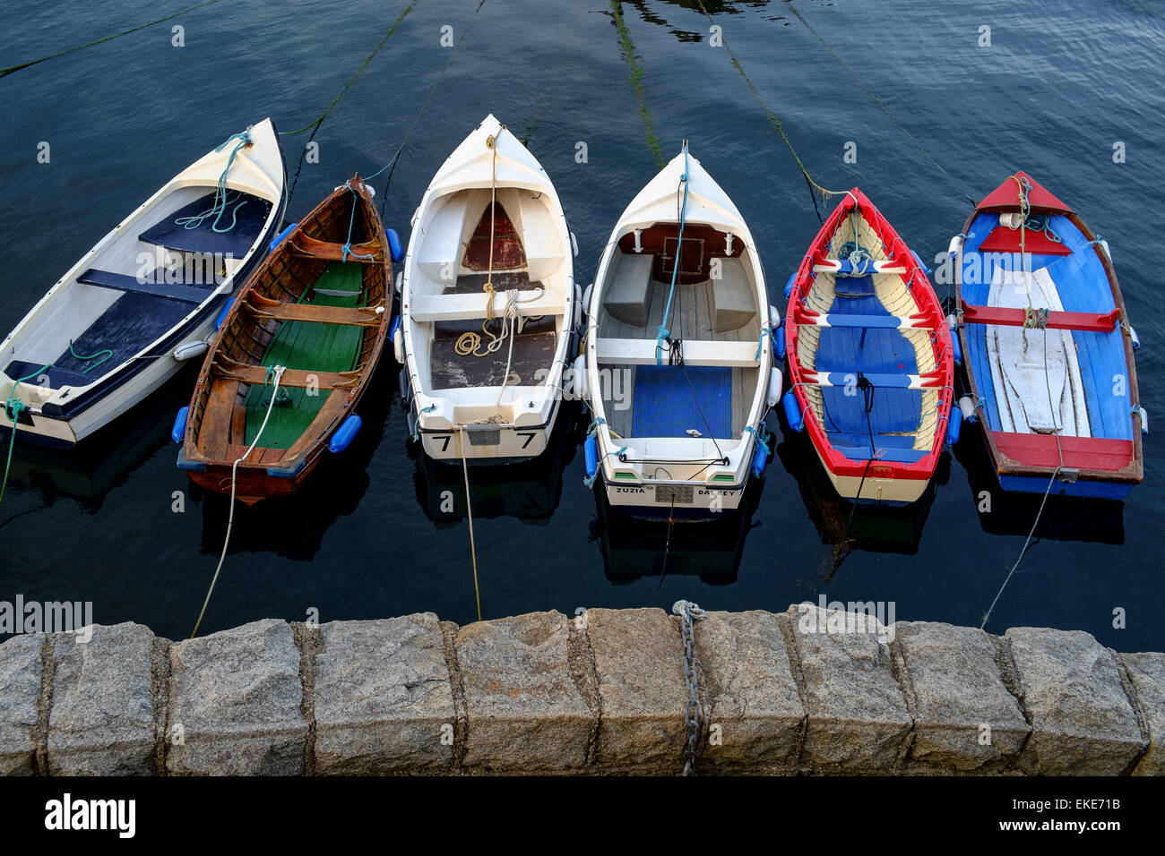 Rowing boat from above hi-res stock photography and images - Alamy