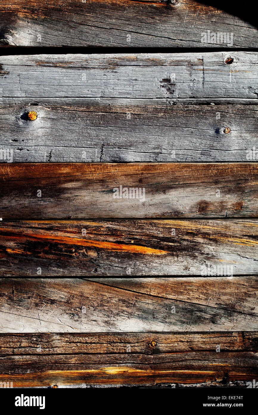 Close up of weathered wood texture Stock Photo - Alamy