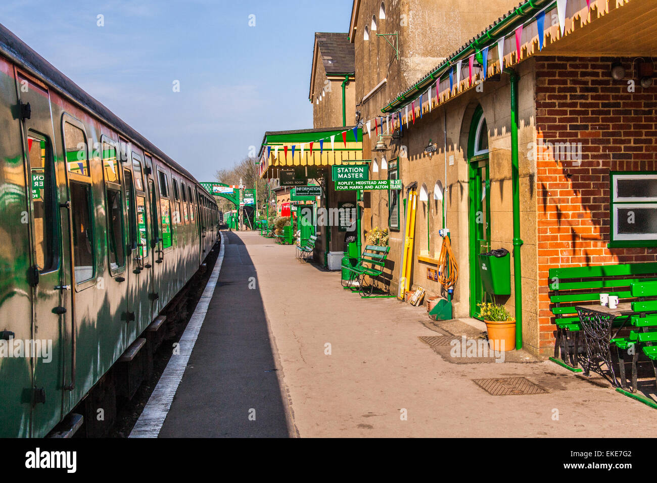 Alresford Station, Watercress Line, Mid Hants Railway, Hampshire ...