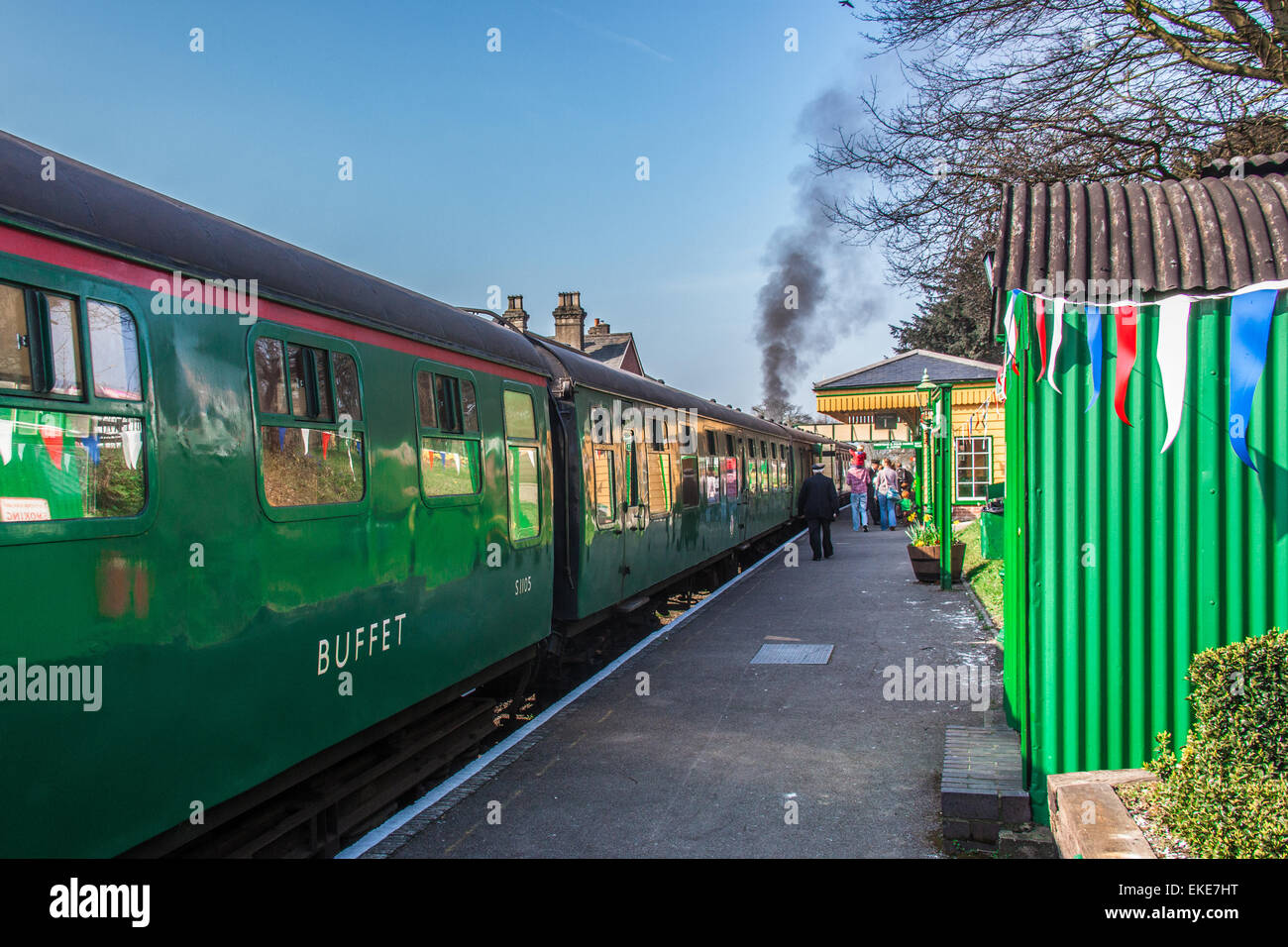 Ropley Station, Watercress Line, Mid Hants Railway, Hampshire, England ...