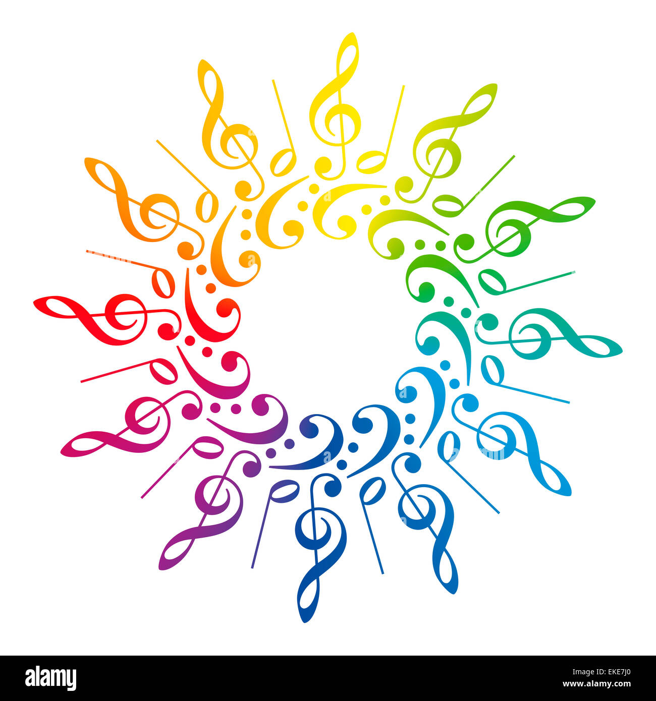 Bass Clef Background
