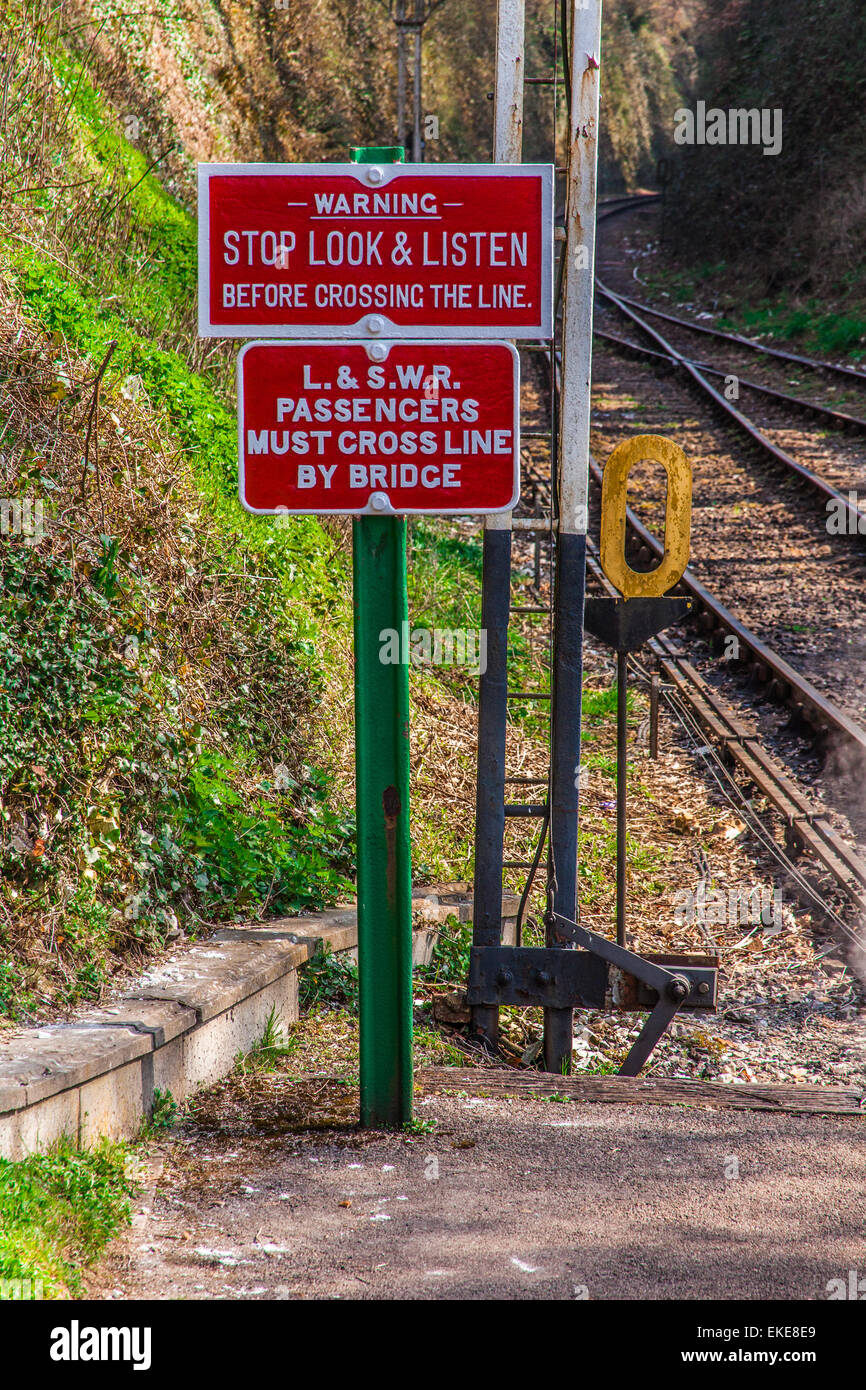 Medstead four marks railway station hi-res stock photography and images ...