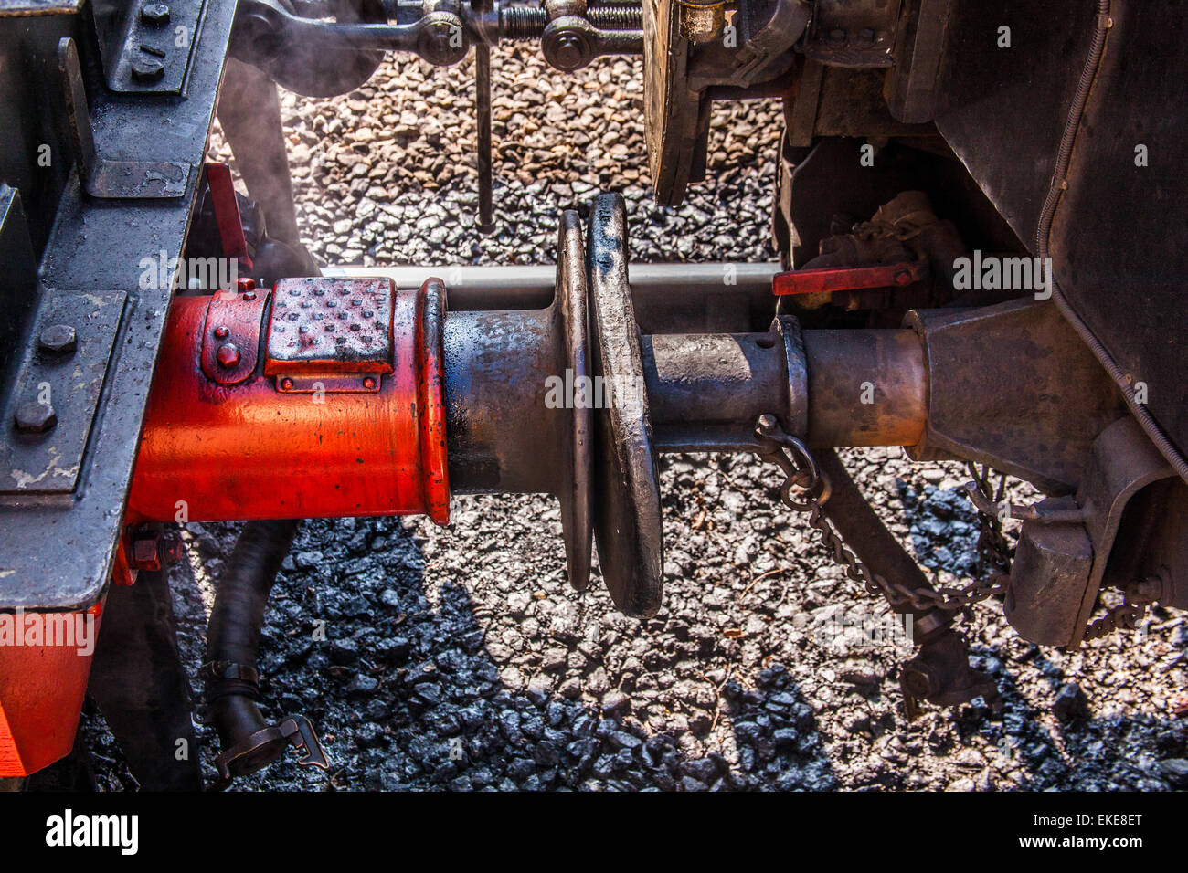 Steam Train Buffers Steam Railway High Resolution Stock Photography and ...