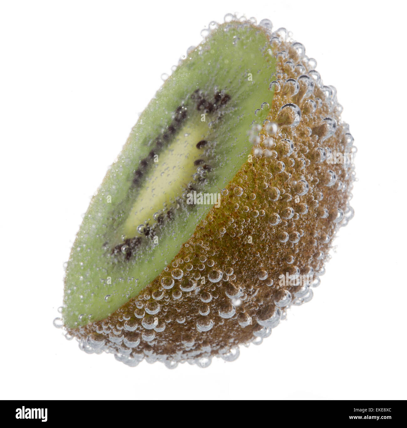 Kiwi water drop white background hi-res stock photography and images ...