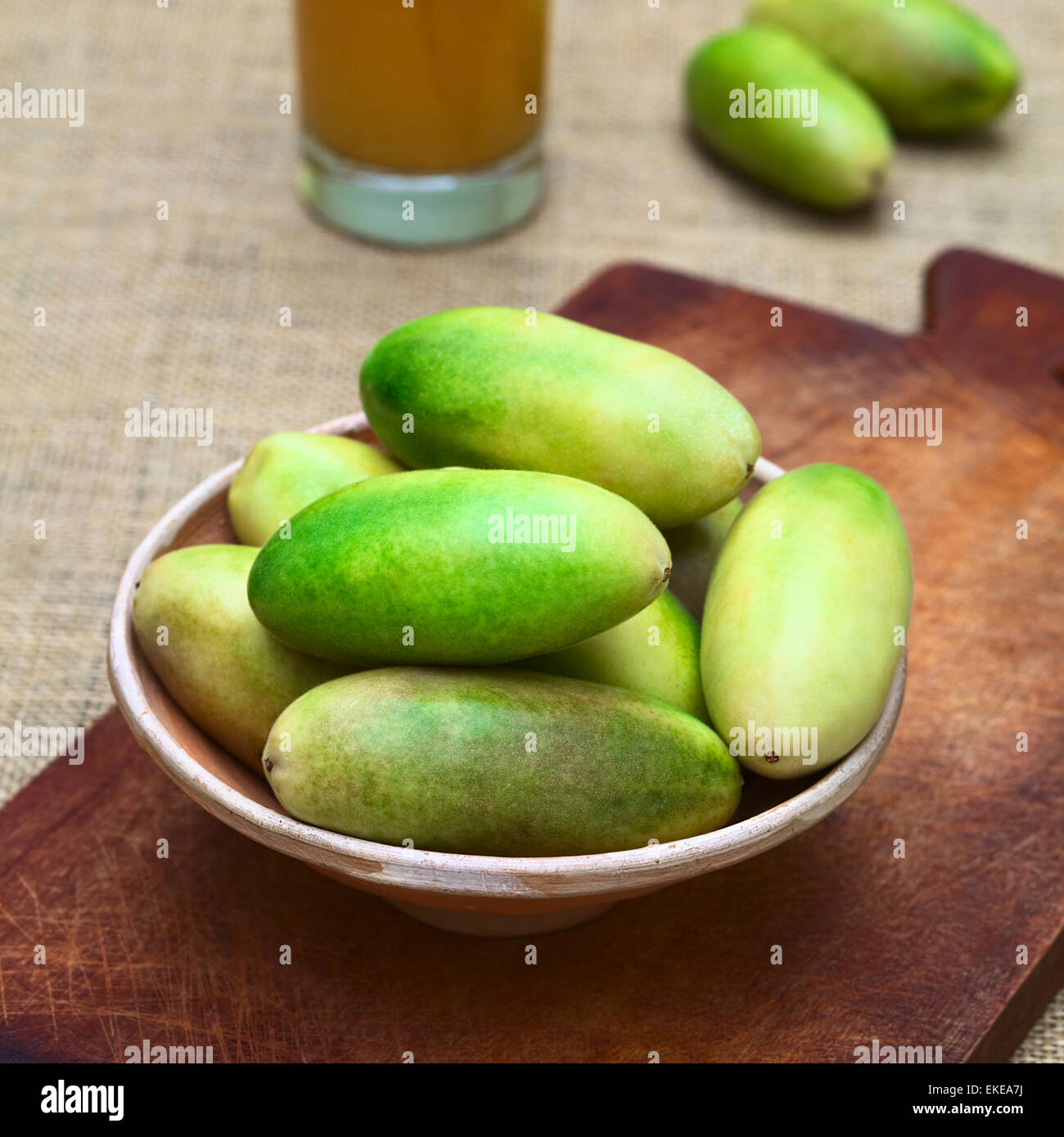 Curuba banana fruit hi-res stock photography and images - Alamy