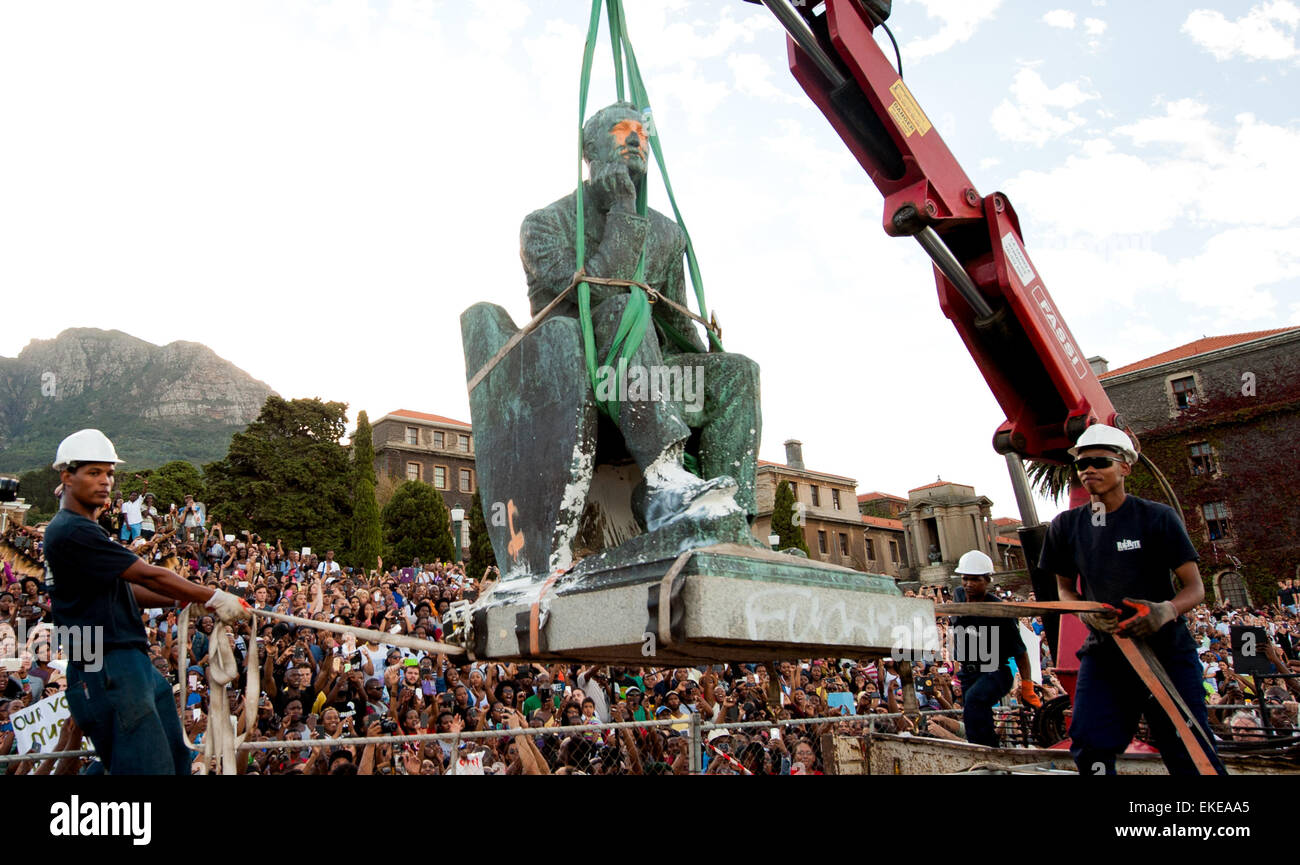 Removal of cecil john rhodes statue hi-res stock photography and images ...