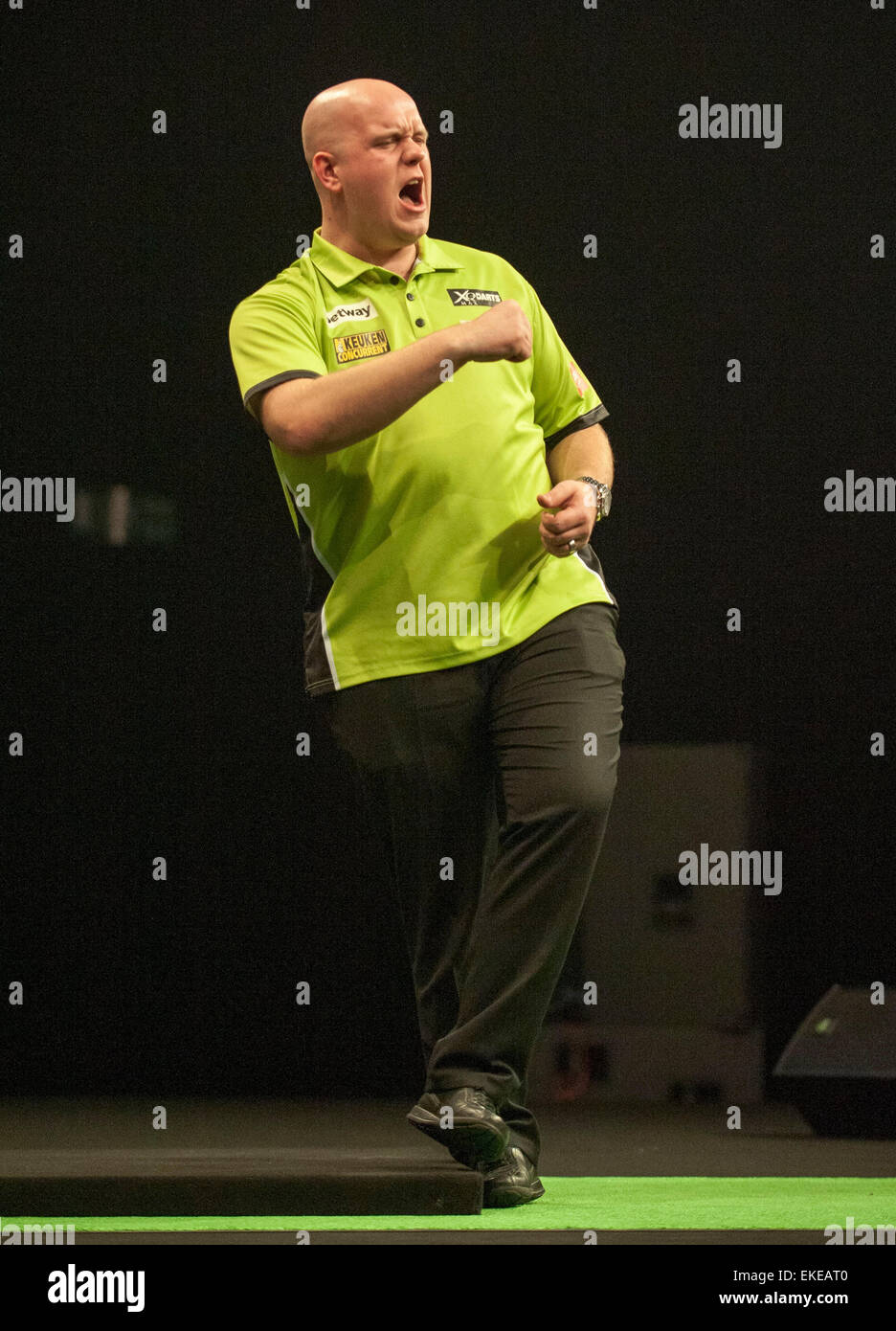 Sheffield, UK. 09th Apr, 2015. Betway Premier League Darts. Matchday 10 ...