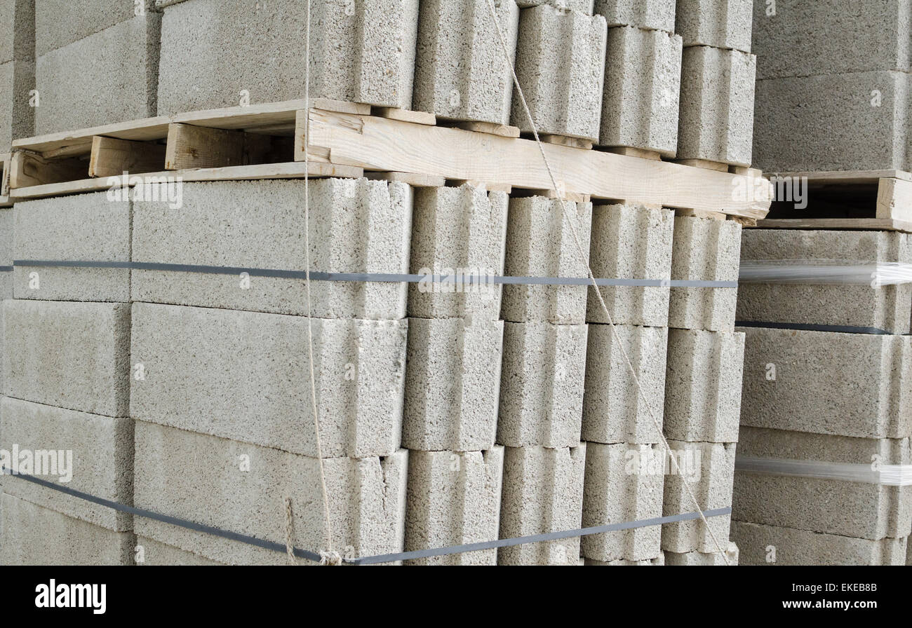 Many stacked concrete blocks hi-res stock photography and images - Alamy