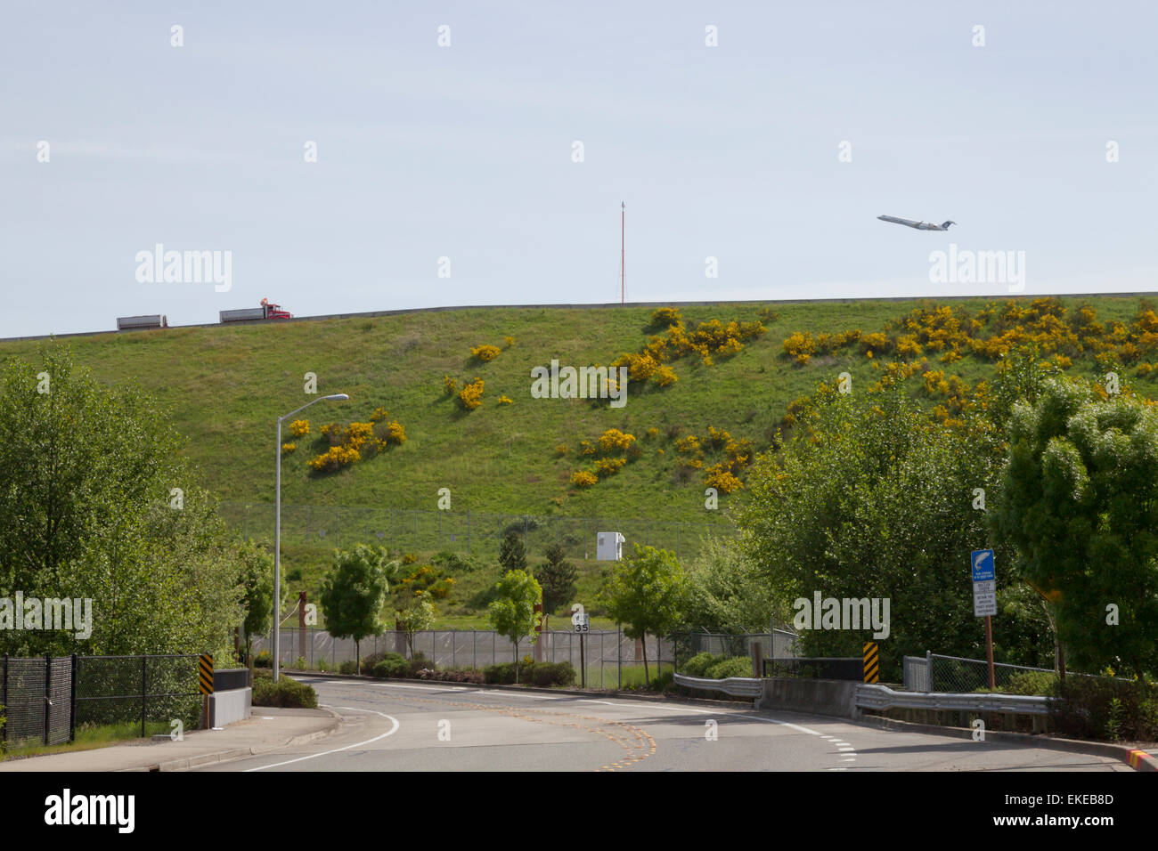 Third Runway, Seattle-Tacoma International Airport, Washington Stock ...