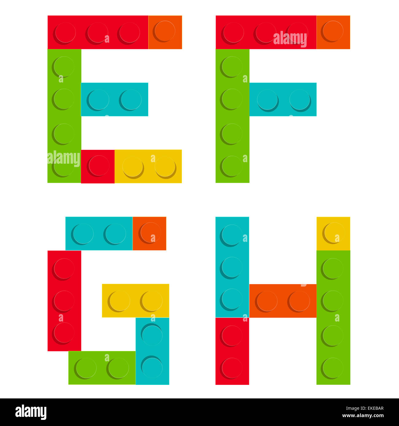 Lego Letters Alphabet