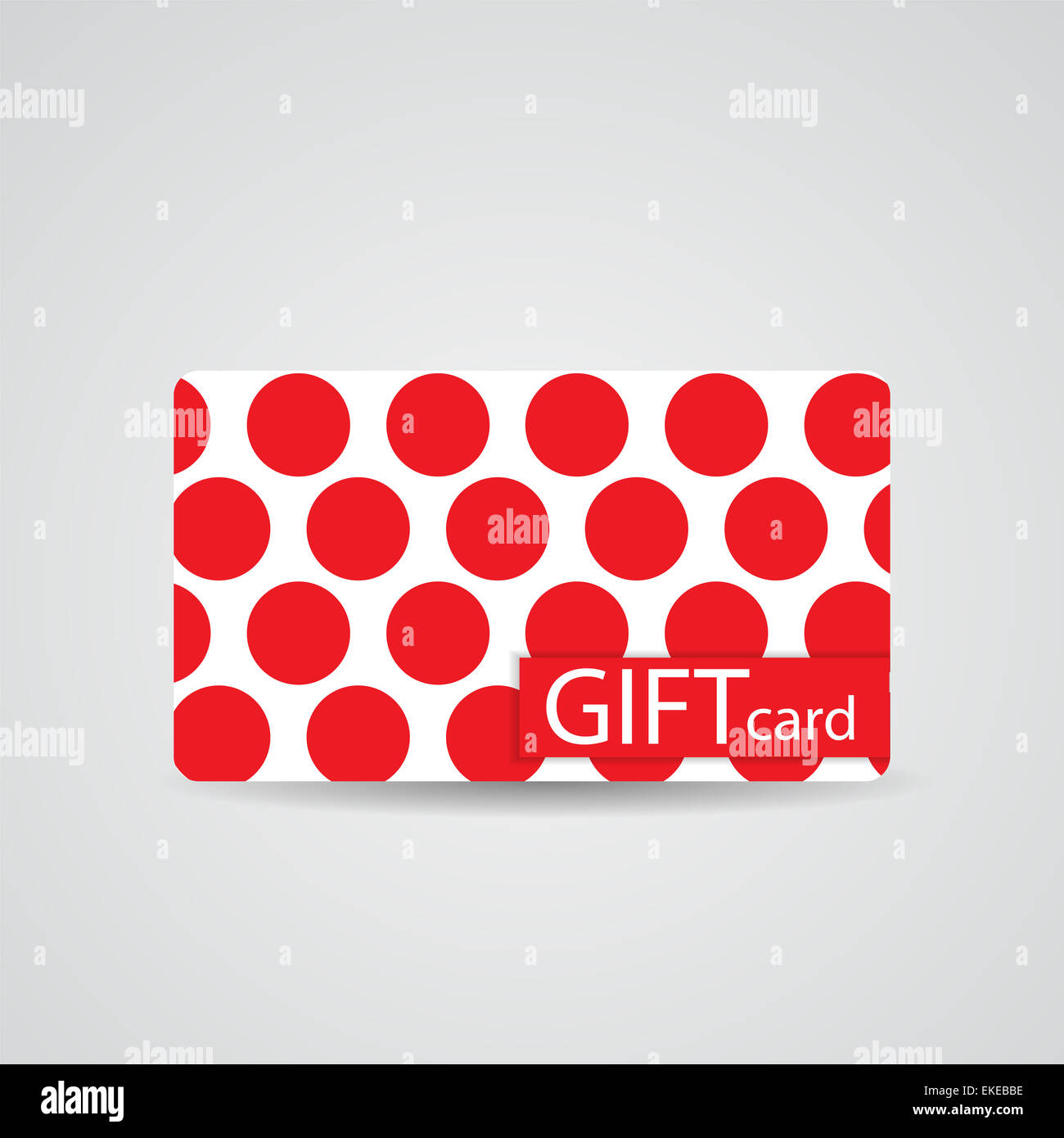 Abstract Beautiful Gift Card Design, Vector Illustration Stock Photo ...