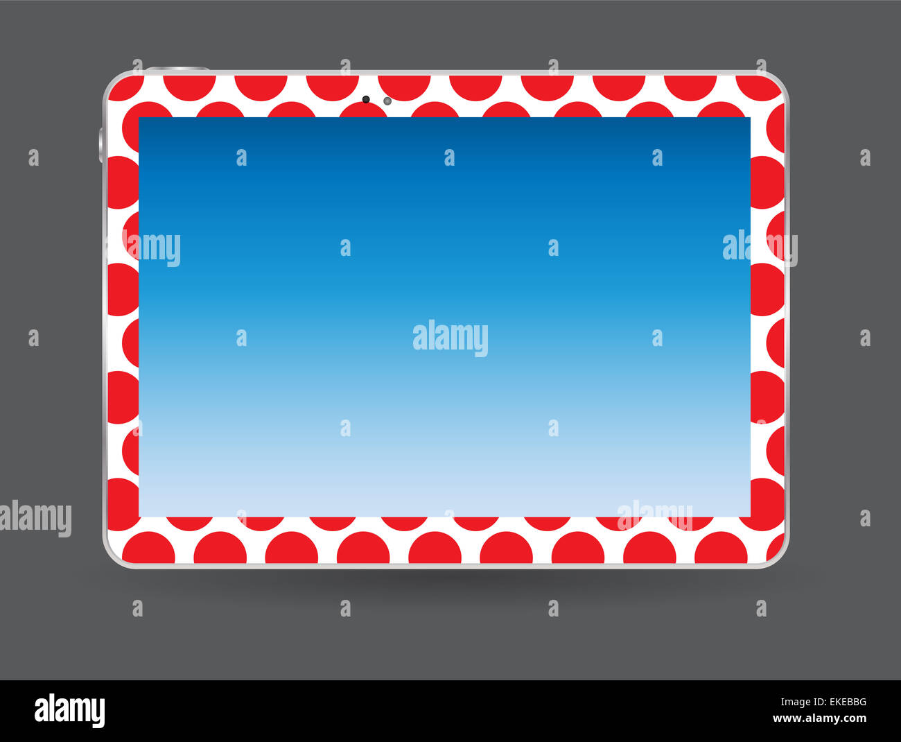 White vector tablet pc hi-res stock photography and images - Alamy