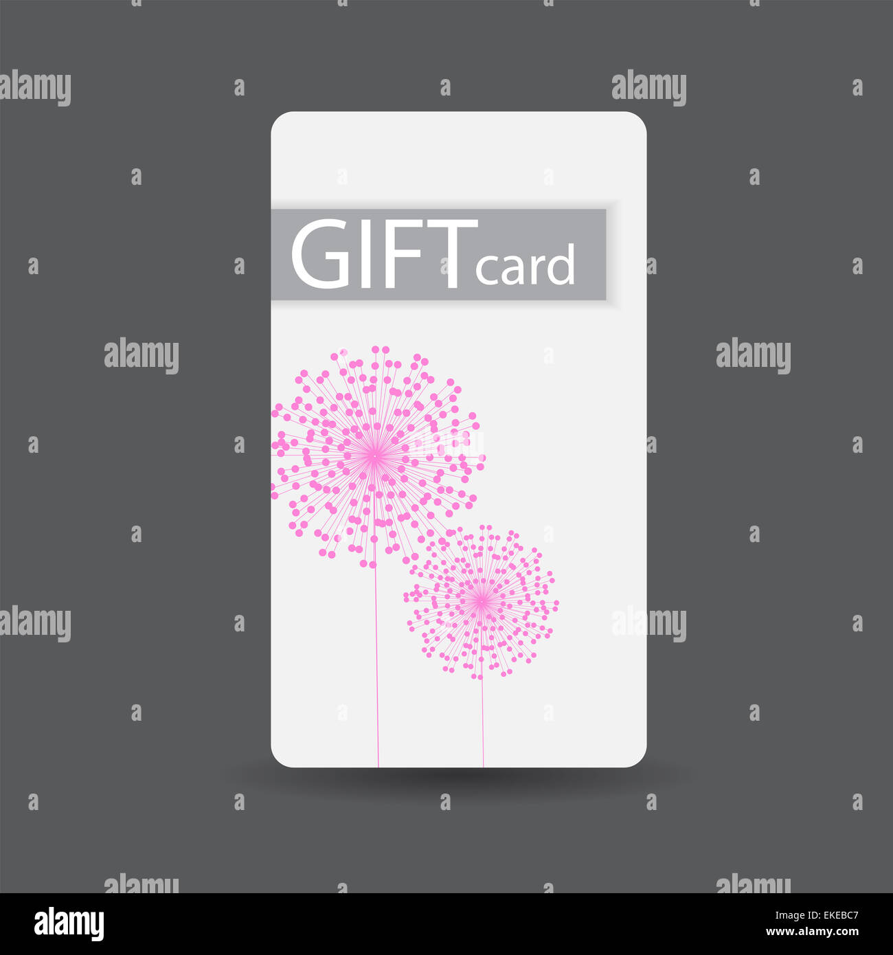Abstract Beautiful Gift Card Design, Vector Illustration Stock Photo ...