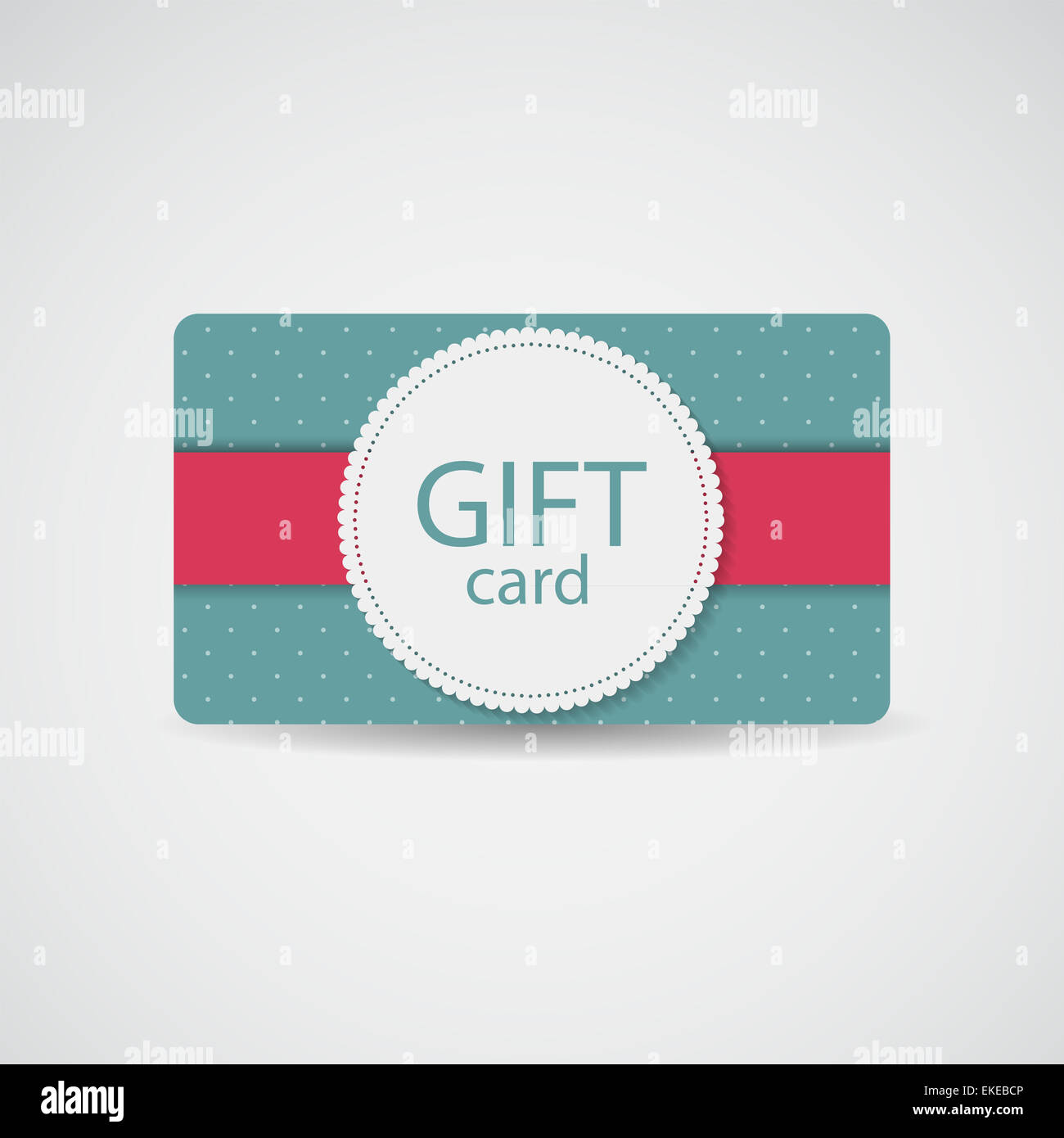 Abstract Beautiful Gift Card Design, Vector Illustration Stock Photo ...