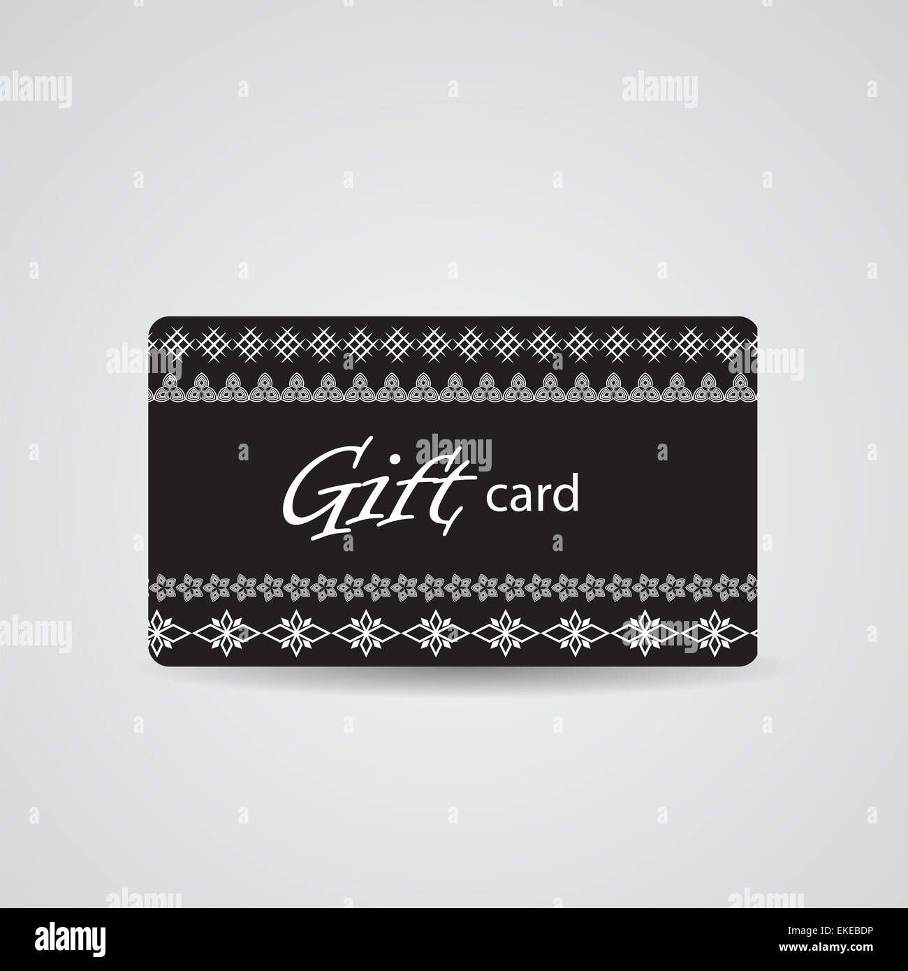 Abstract Beautiful Gift Card Design, Vector Illustration Stock Photo ...
