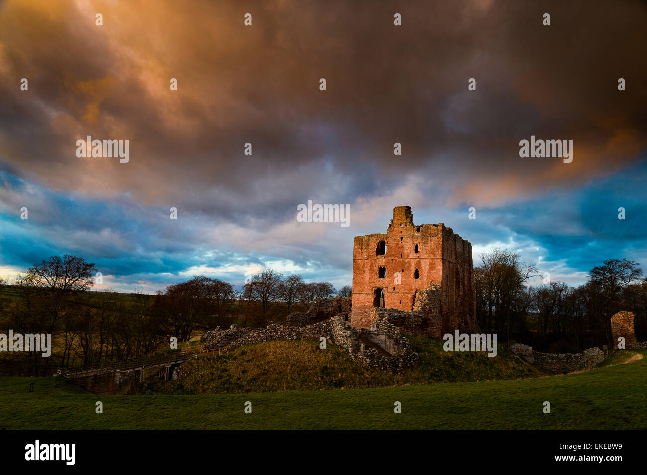 Norham Castle one of the most important of the Border castles was built ...