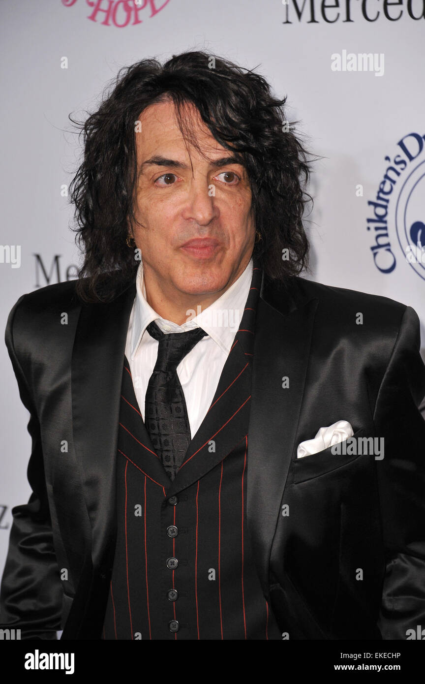 BEVERLY HILLS, CA - OCTOBER 20, 2012: KISS star Paul Stanley at the ...