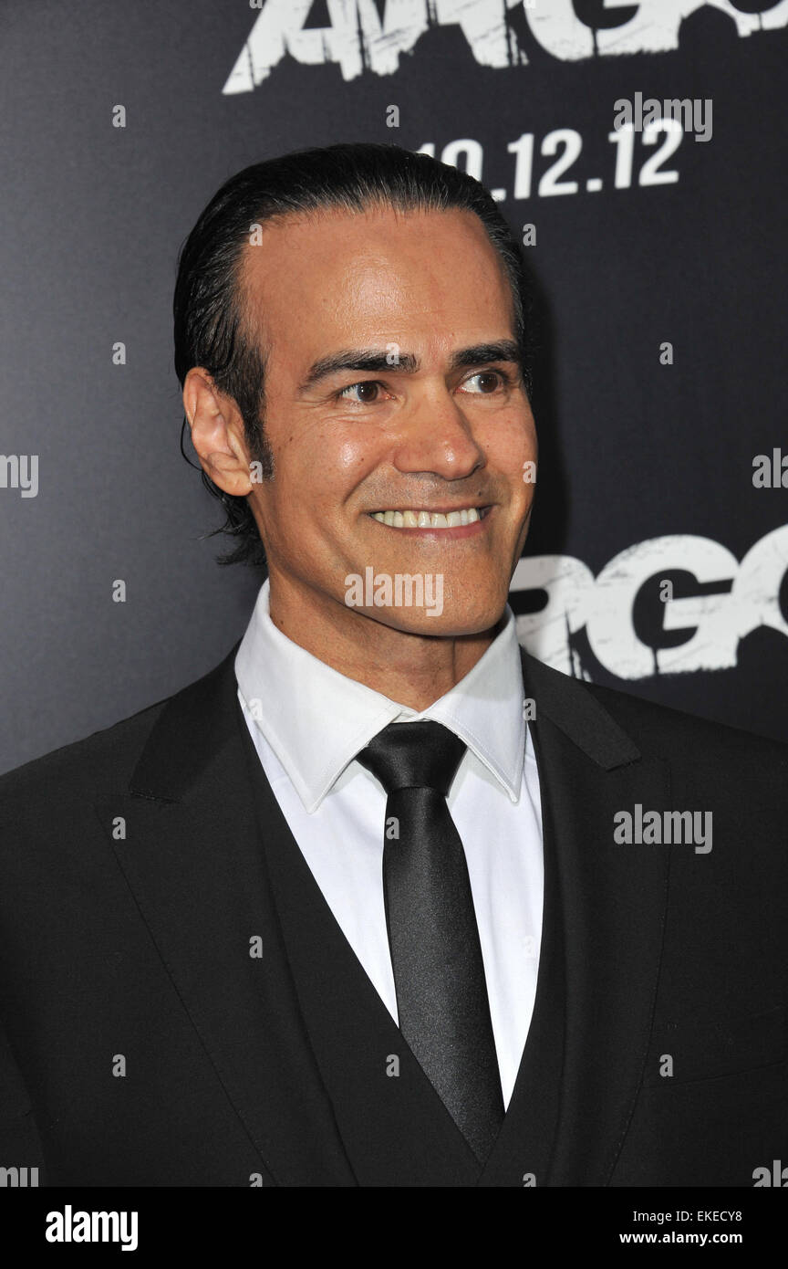 BEVERLY HILLS, CA - OCTOBER 4, 2012: Ali Saam at the Los Angeles ...