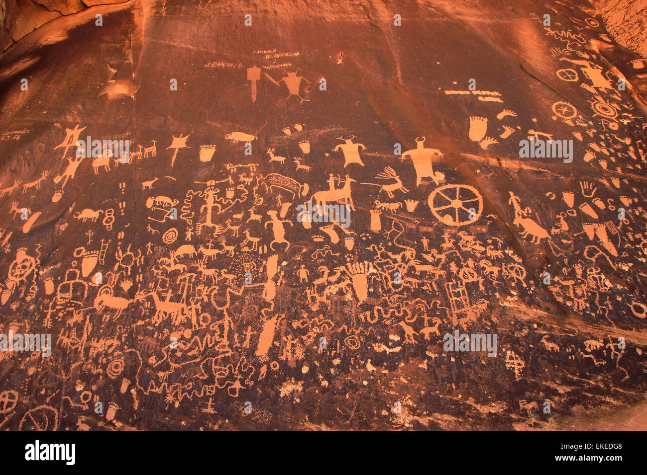 Indian rock art hi-res stock photography and images - Alamy