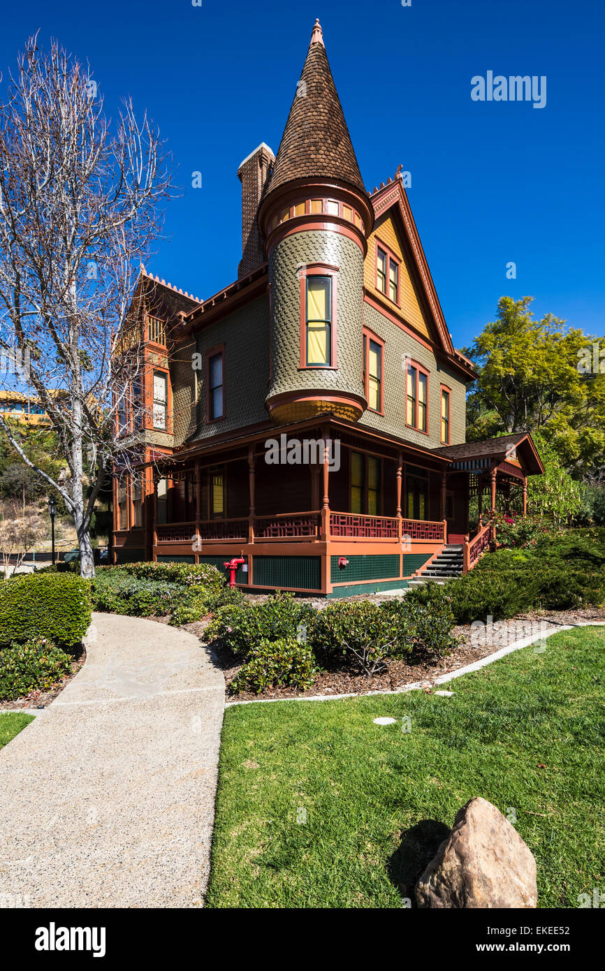 San Diego Heritage Park Christian House Stock Photo - Alamy