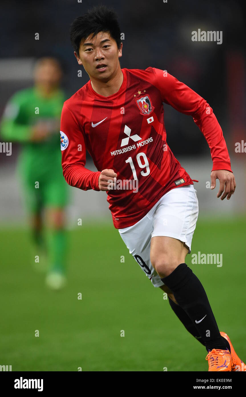 Saitama, Japan. 8th Apr, 2015. Yuki Muto (Reds) Football/Soccer : AFC ...