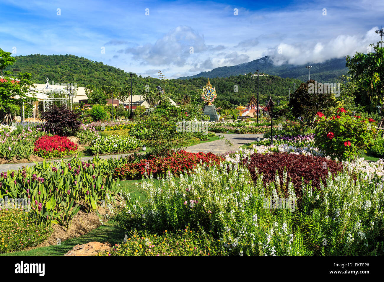 Royal Flora Ratchaphruek - area of the park Stock Photo - Alamy