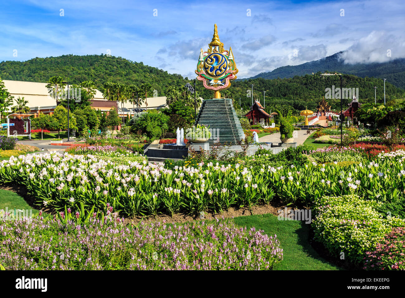Royal Flora Ratchaphruek - area of the park Stock Photo - Alamy
