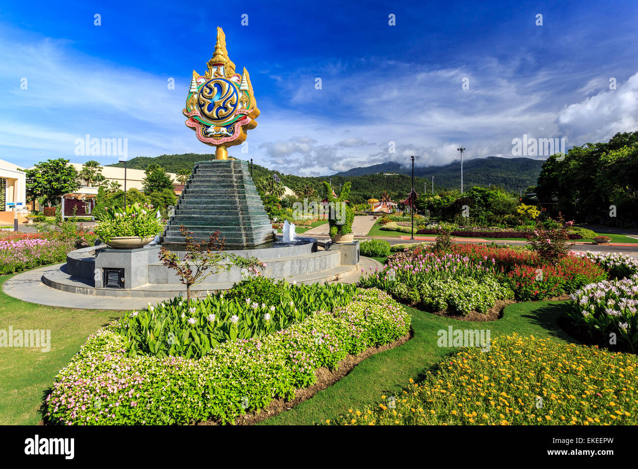 Royal Flora Ratchaphruek - area of the park Stock Photo - Alamy