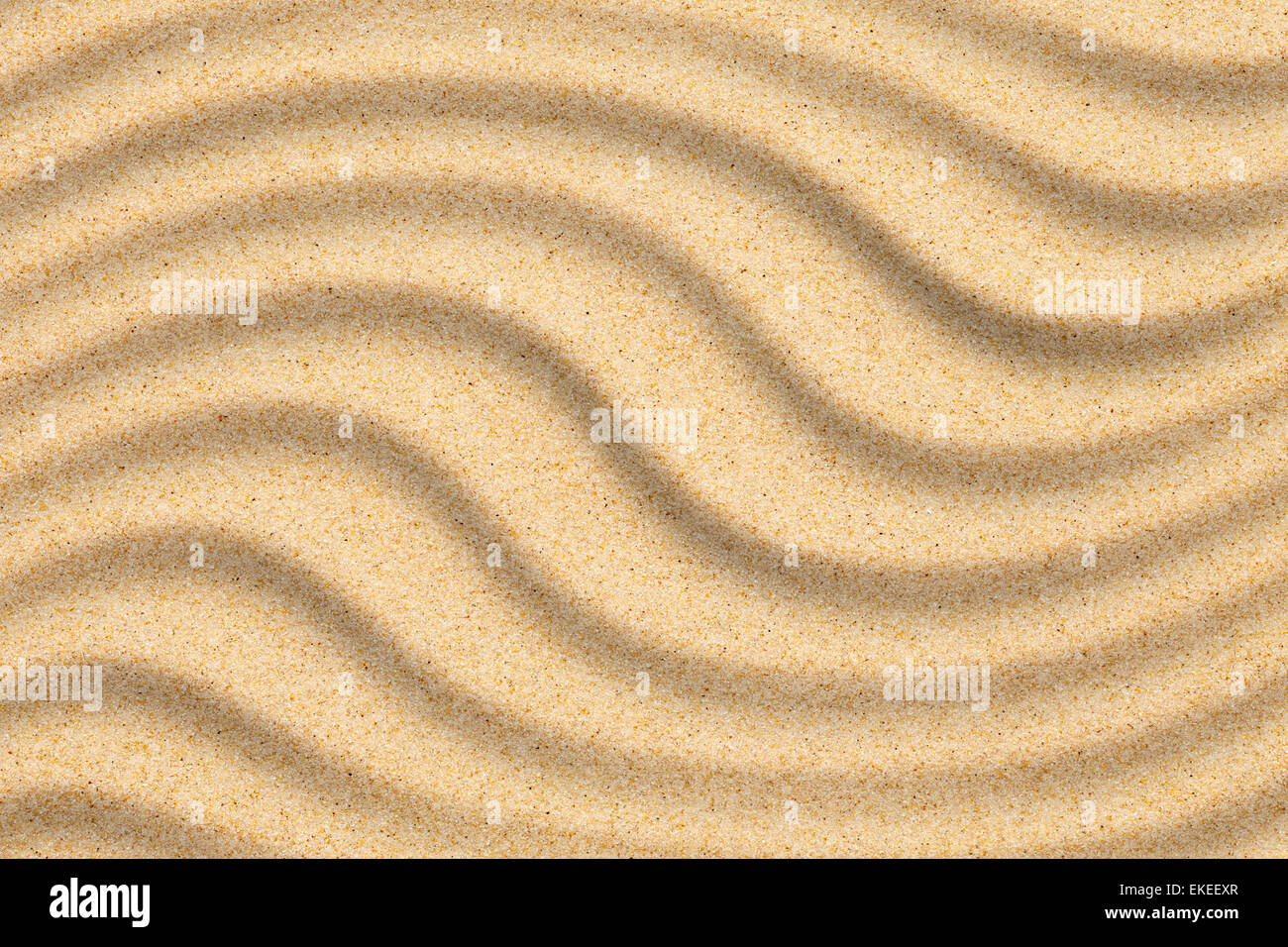 Sand beach background with wave created by wind Stock Photo - Alamy