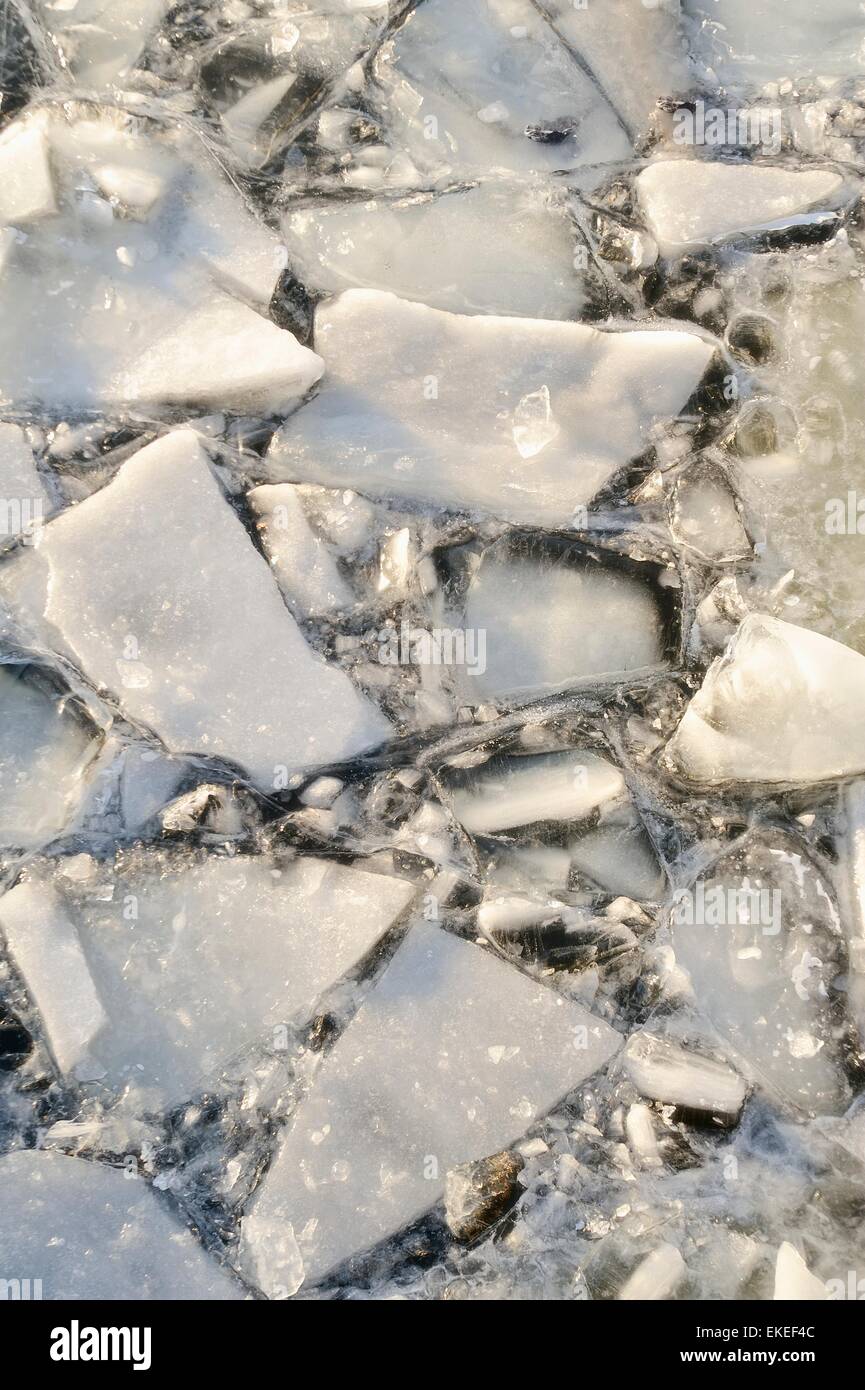 Cracked ice sheet hi-res stock photography and images - Alamy