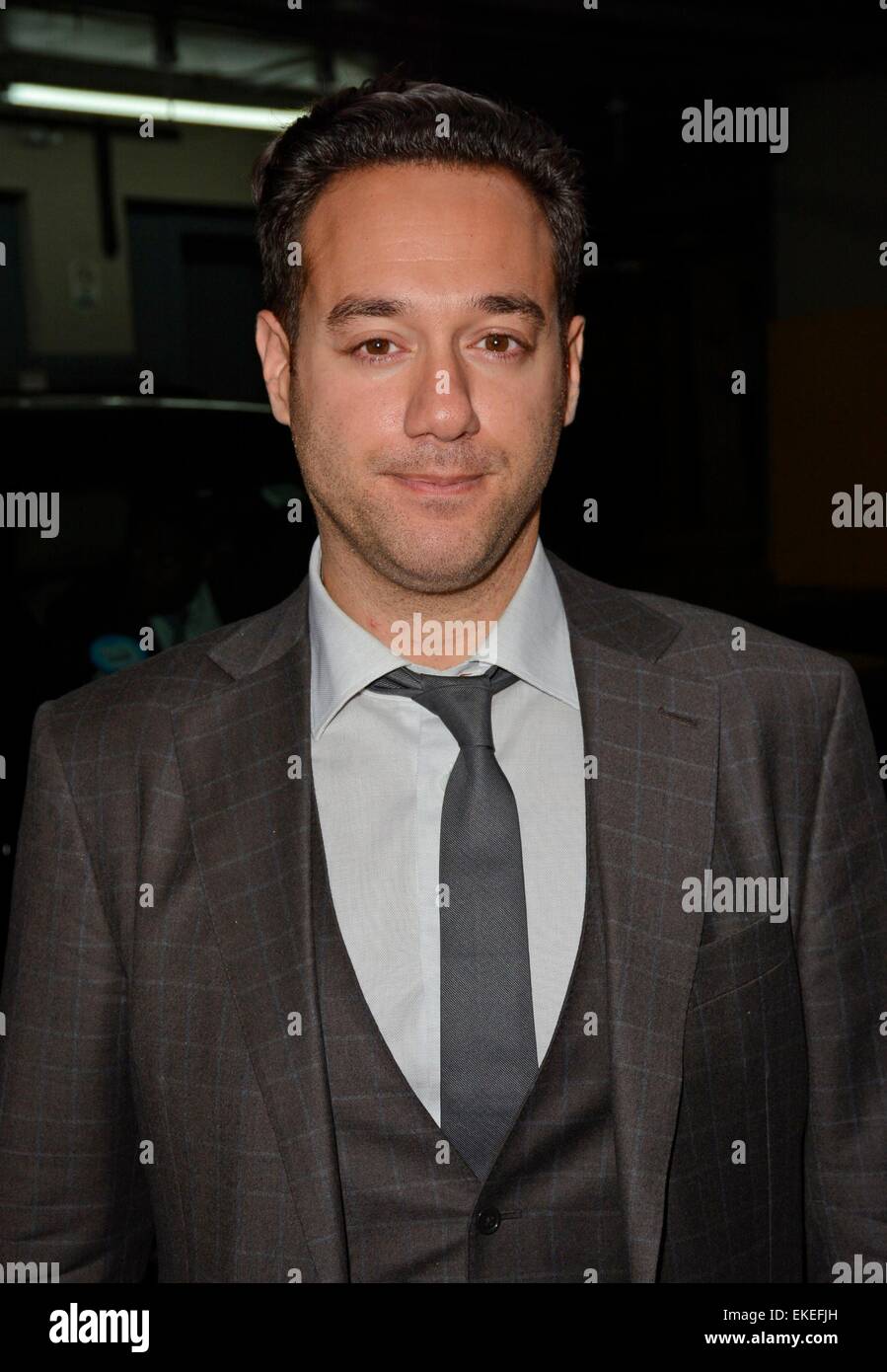 New York, NY, USA. 9th Apr, 2015. Richard Raymond out and about for ...