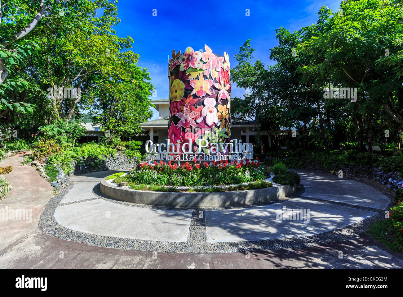 Royal Flora Ratchaphruek - Orchid Pavilion Stock Photo - Alamy