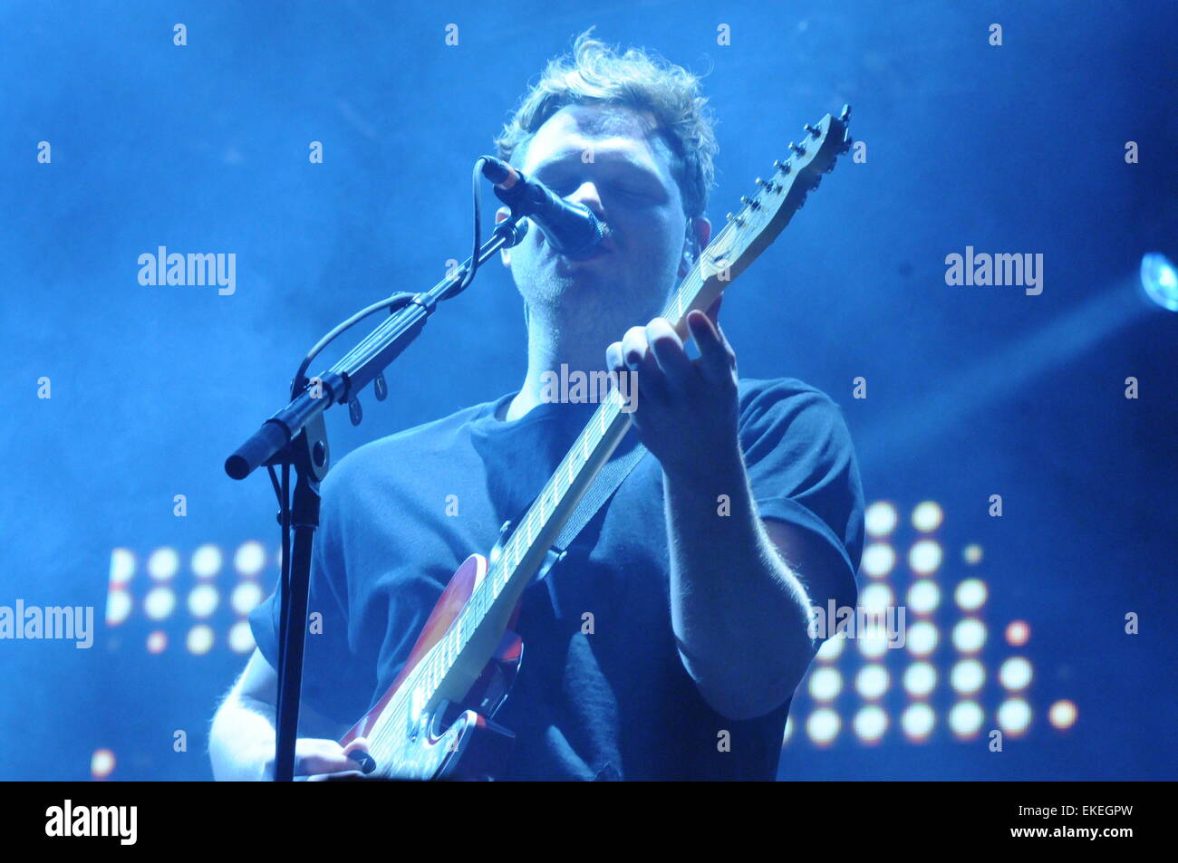 New York, New York, USA. 30th Mar, 2015. ALT J performing live in ...