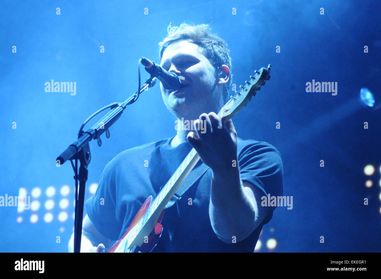 New York, New York, USA. 30th Mar, 2015. ALT J performing live in ...