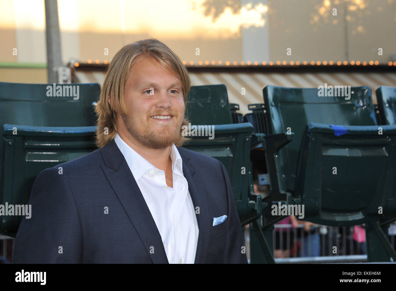 LOS ANGELES, CA - SEPTEMBER 19, 2012: Joe Massingill at the premiere of ...