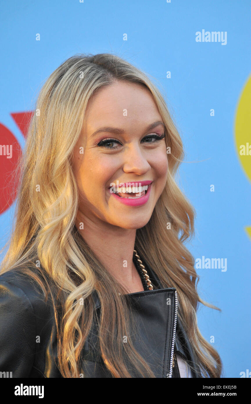 LOS ANGELES, CA - SEPTEMBER 12, 2012: Becca Tobin at the season four ...