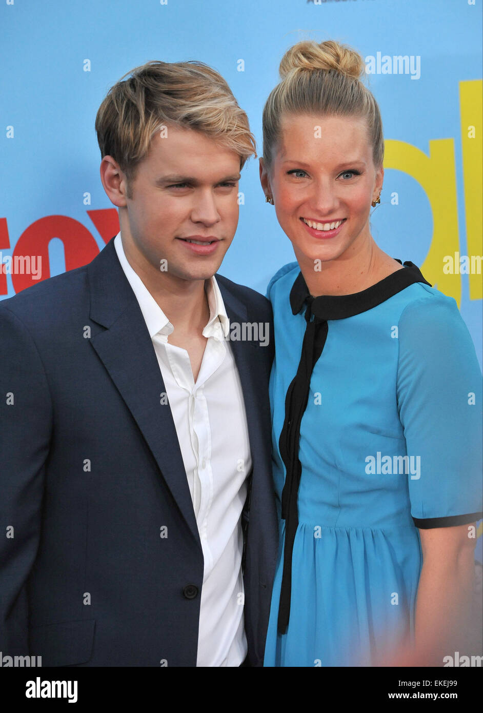 LOS ANGELES, CA - SEPTEMBER 12, 2012: Heather Morris & Chord Overstreet ...