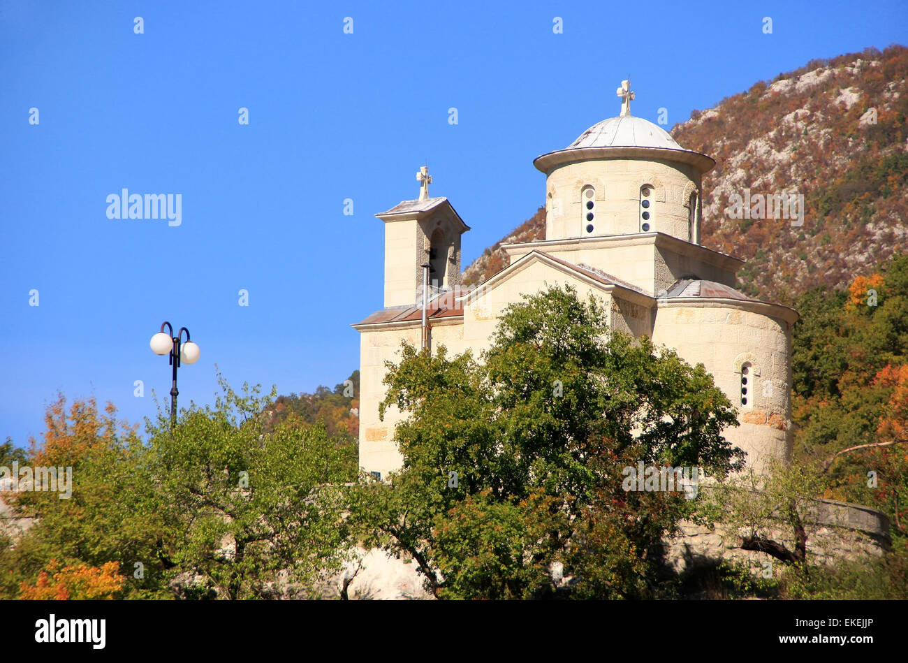 Lower Church of Ostrog Monastery, Montenegro, Balkans Stock Photo - Alamy
