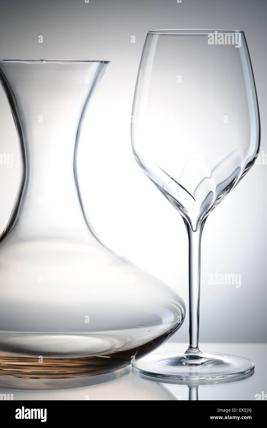 Glass still life Stock Photo - Alamy