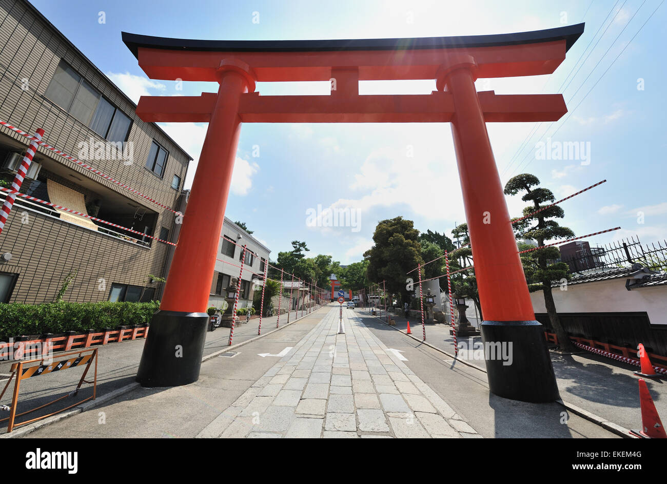 Orange gates hi-res stock photography and images - Alamy
