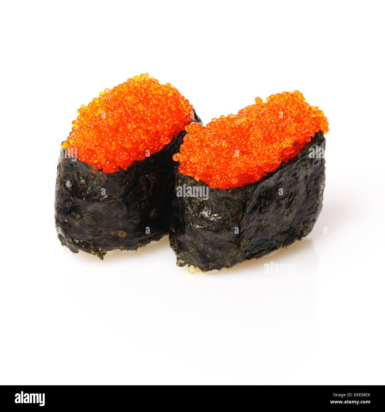 Fish roe sushi Cut Out Stock Images & Pictures - Alamy