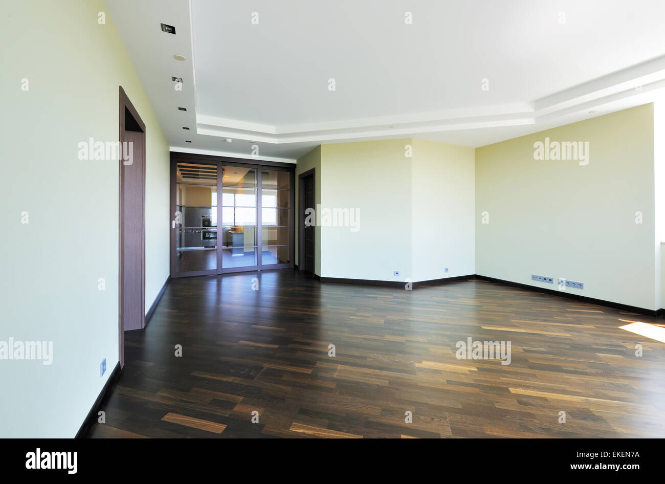 Empty room interior Stock Photo - Alamy