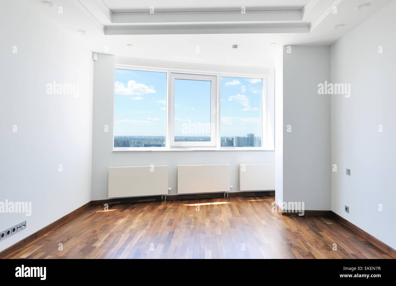 Empty room interior Stock Photo - Alamy