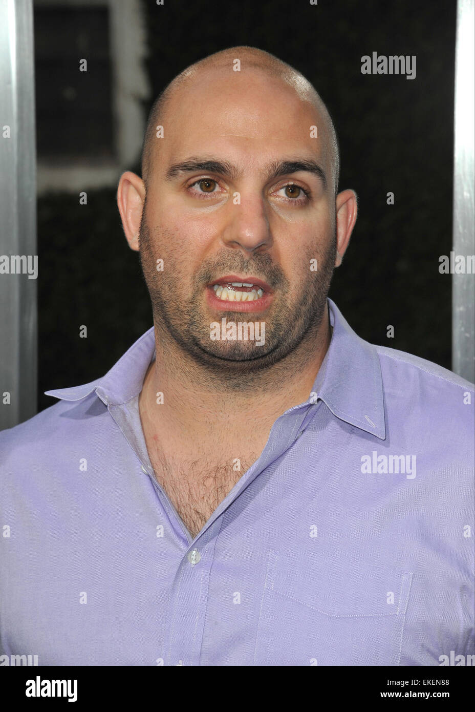 LOS ANGELES, CA - SEPTEMBER 4, 2012: Ahmet Zappa at the Los Angeles ...