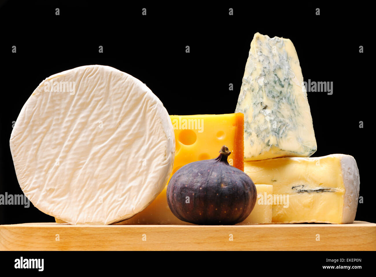 Various types of cheese Stock Photo - Alamy